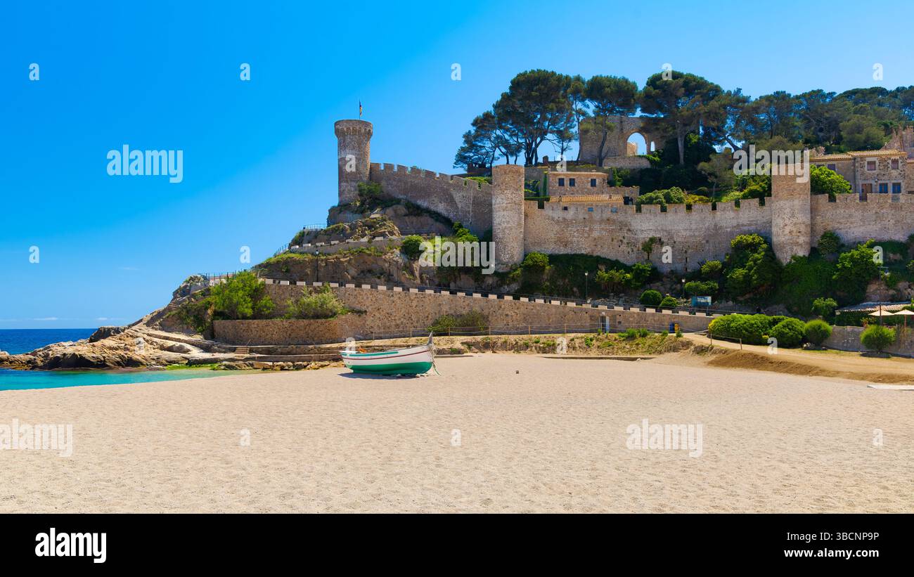 Landscape view beach under pines hi-res stock photography and images ...
