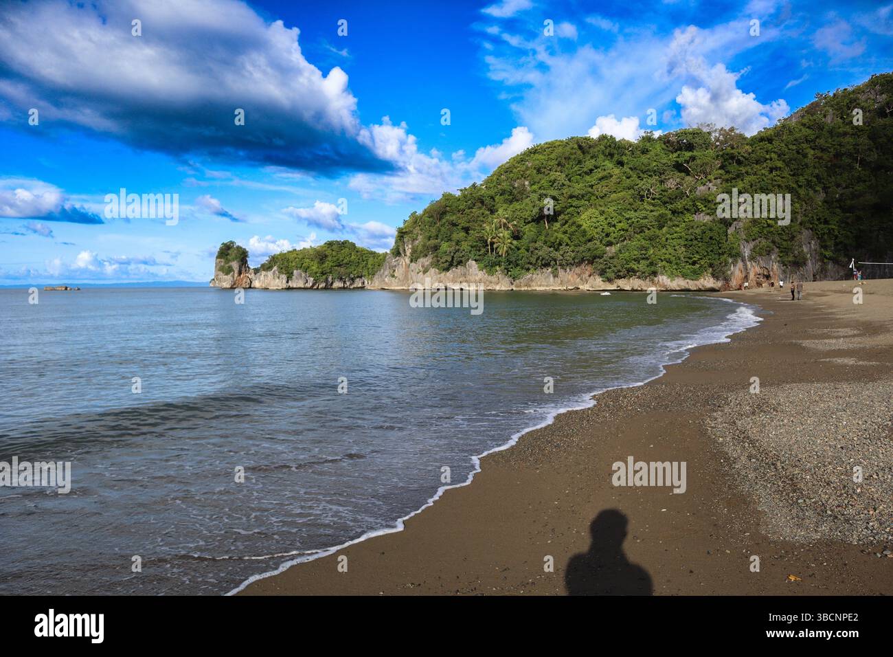 A view of Paniman Beach, Caramoan Peninsula, Camarines Sur, Bicol ...