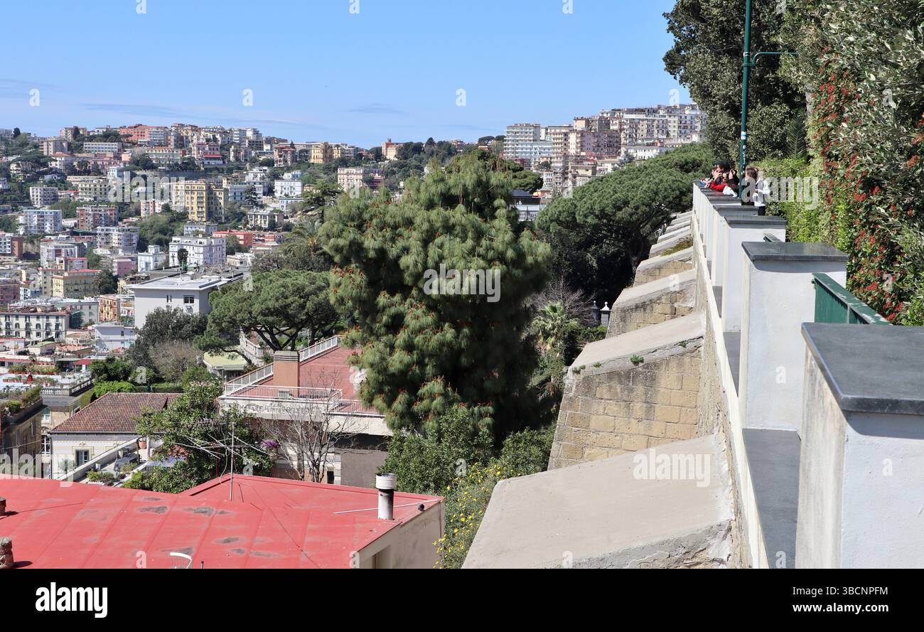 Napoli - Belvedere di Villa Floridiana Stock Photo - Alamy