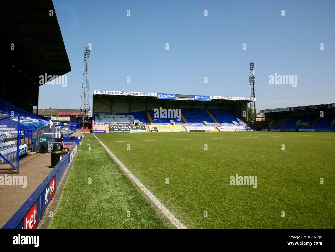 Tranmere Rovers Football Club Stock Photo - Alamy