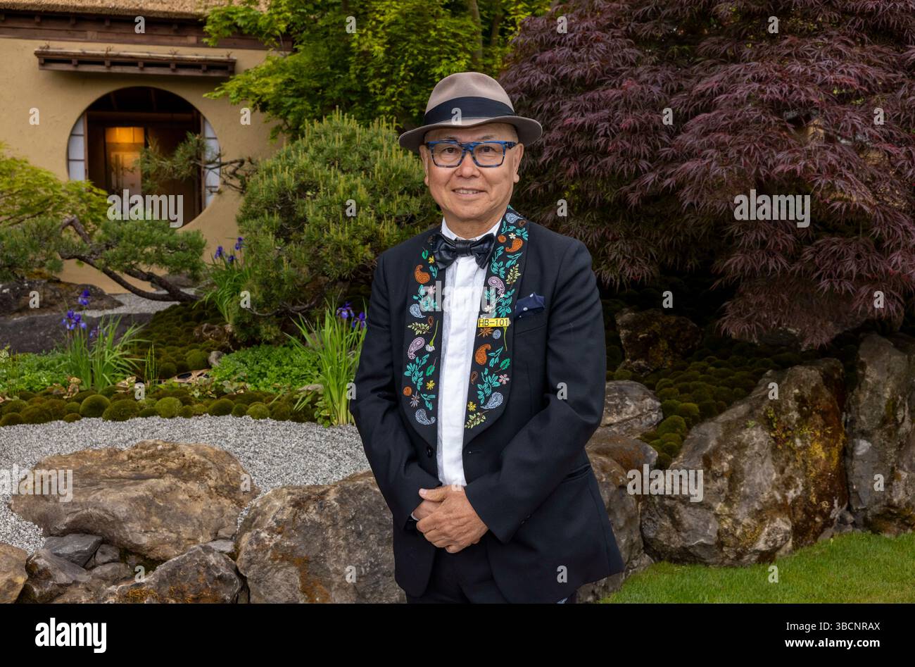 Chelsea garden of the year award kazuyuki ishiharacha no hi-res stock ...