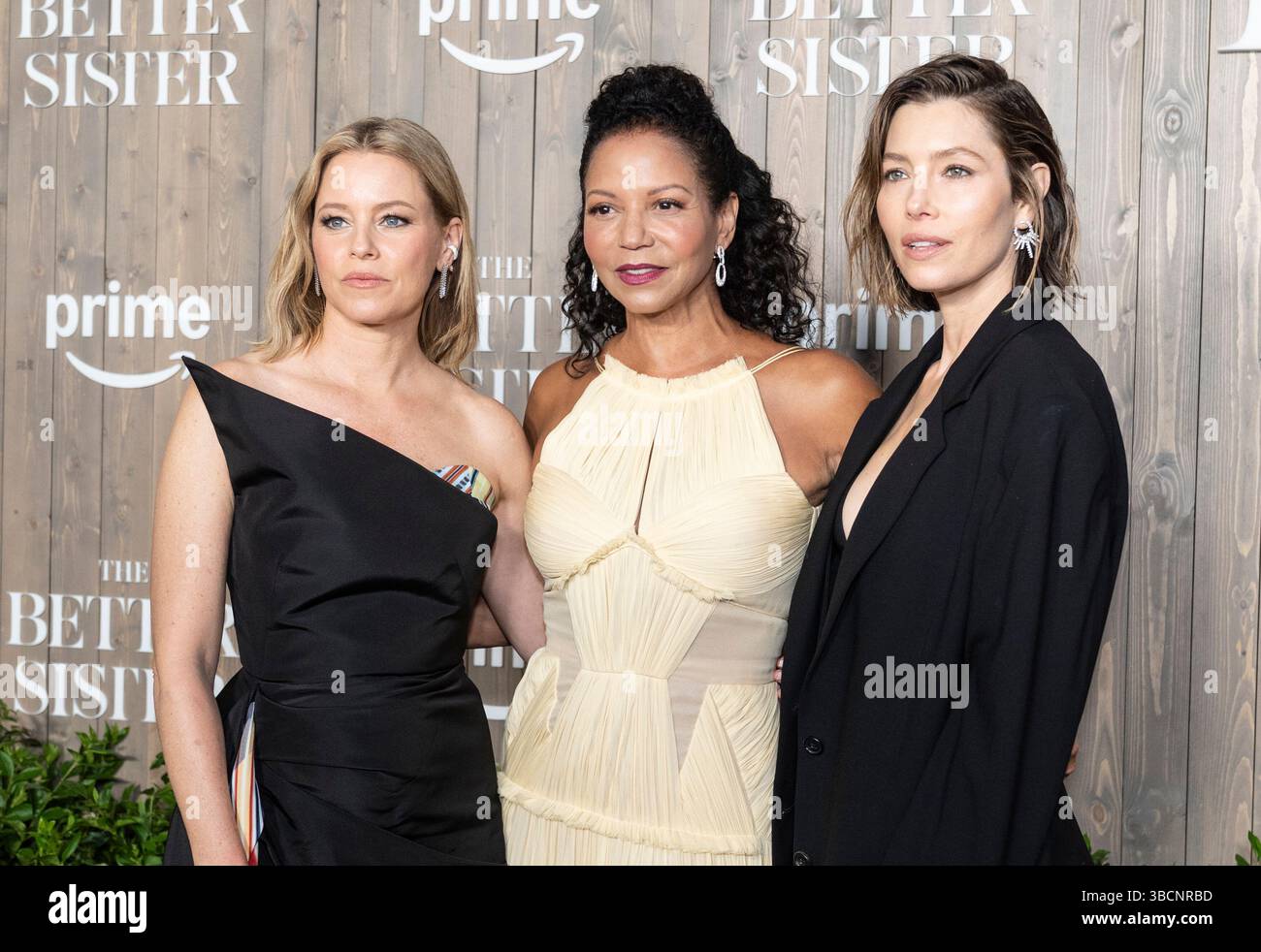 New York, NY, May 20, 2025: Elizabeth Banks, Gloria Reuben and Jessica ...