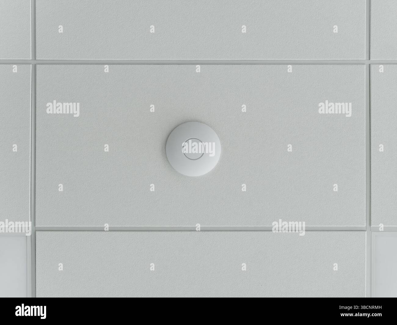 Bottom-up view of a Wi-Fi wireless Internet access point antenna ...