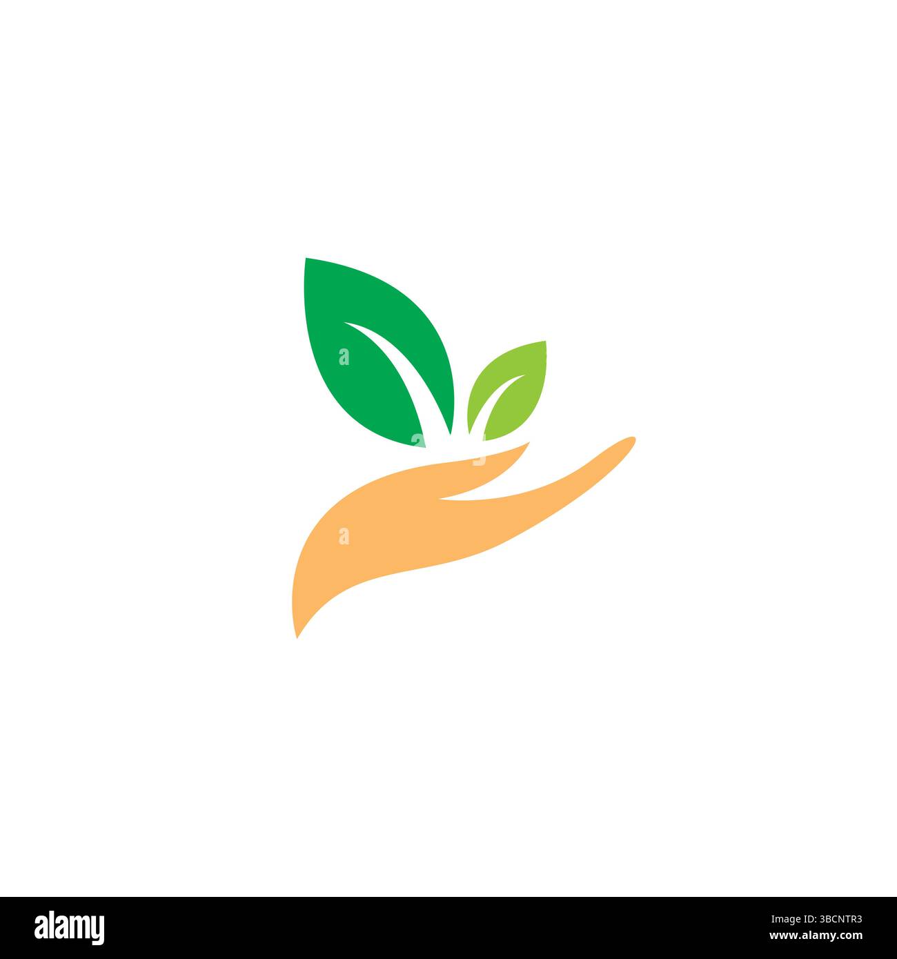 Hand Holding Plant Logo Vector Illustrations Stock Vector Image & Art ...