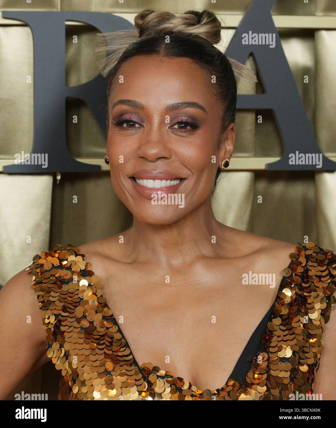 Karen Pitman arrives at The Alliance For Women In Media Foundation's ...