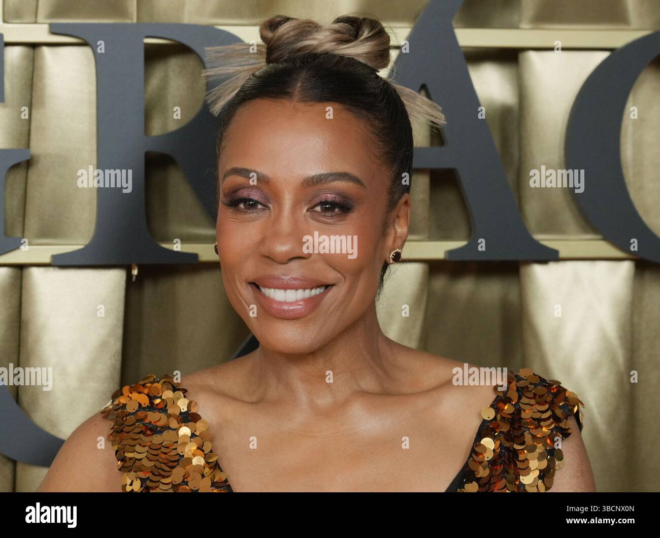 Karen Pitman arrives at The Alliance For Women In Media Foundation's ...