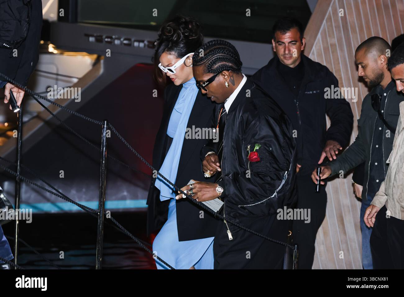 Cannes, France. 20th May, 2025. Rihanna (singer and actress) and ASAP ...