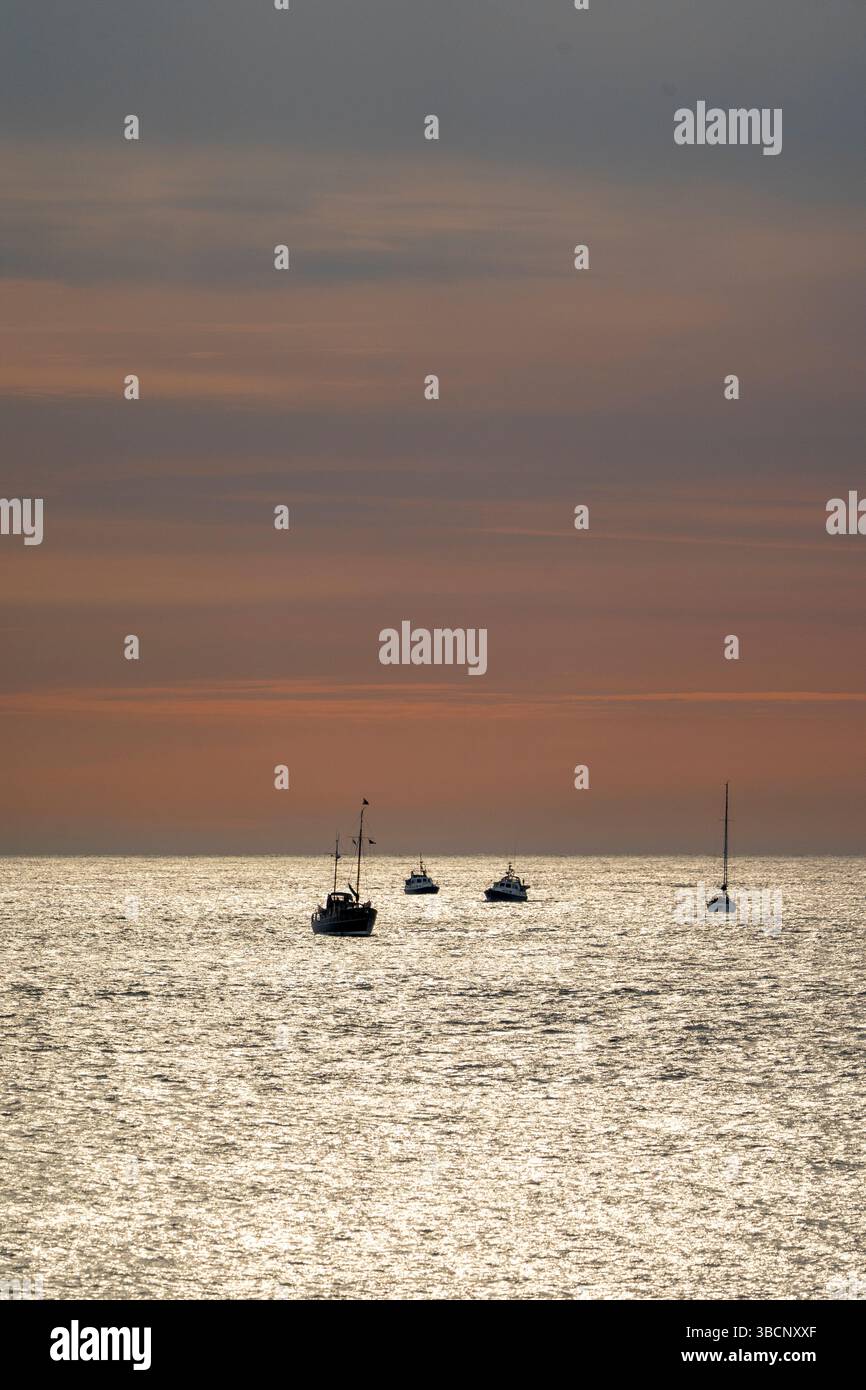 The 'Little Ships' assemble before crossing the English Channel on the ...