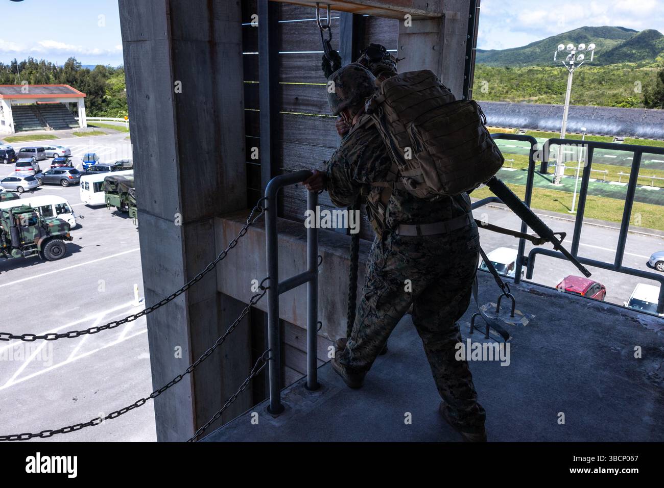 U.S. Marines with 5th Air Naval Gunfire Liaison Company, III Marine ...