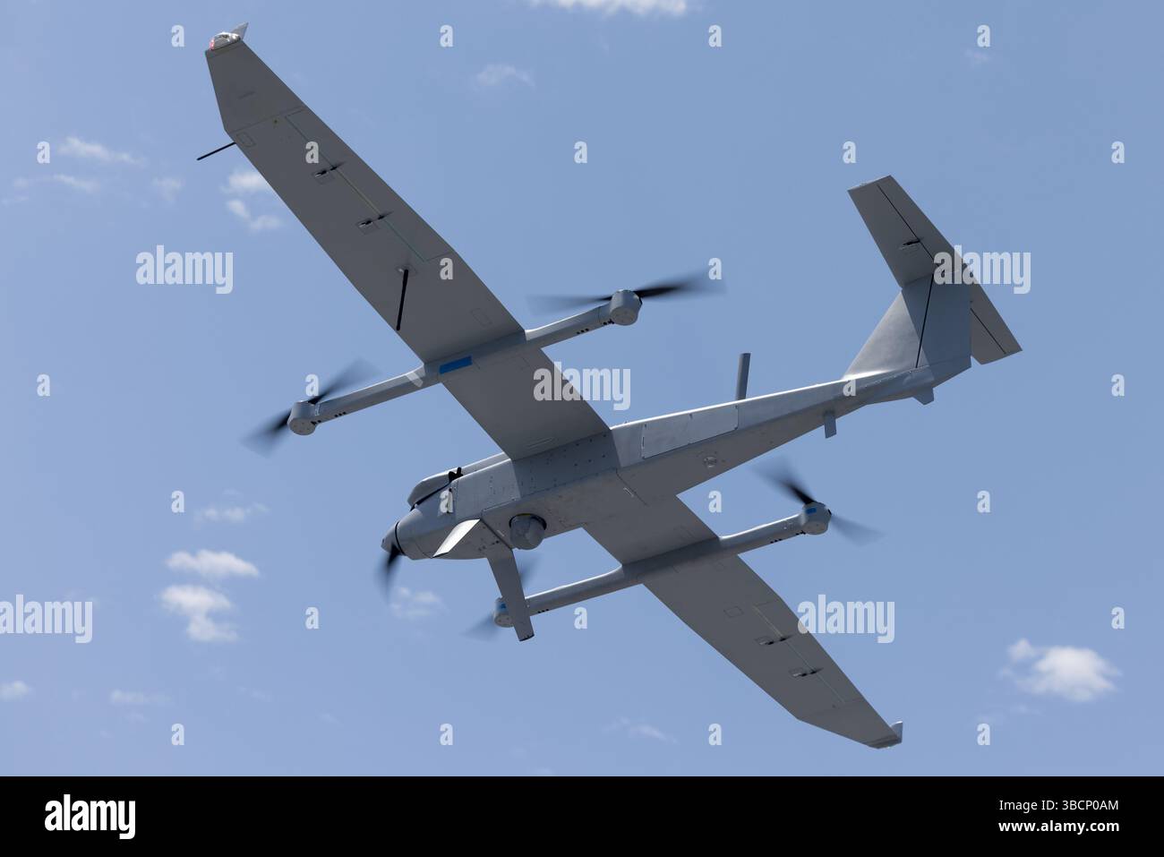 A Jump 20 group 3 Unmanned Aerial System takes off during Amphibious ...