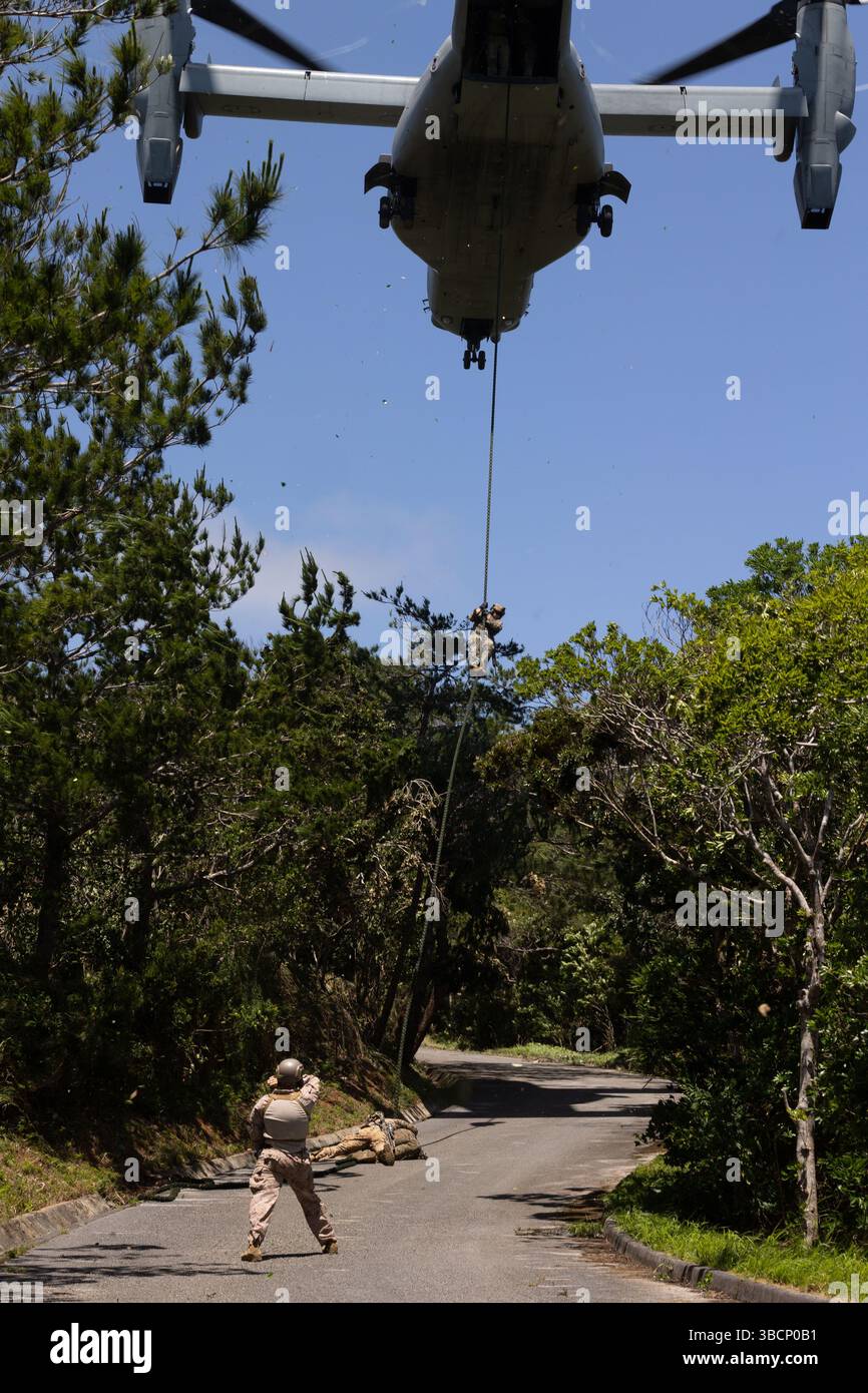 U.S. Marines with Alpha Company, Battalion Landing Team, 1st Battalion ...