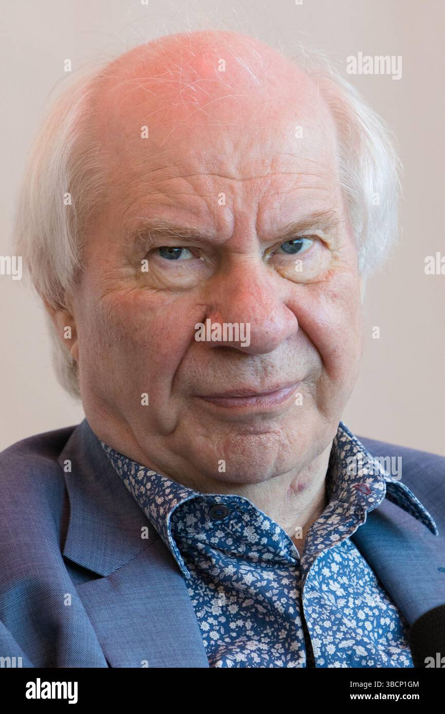 Turin, Italy. 17th May 2025. Dutch writer Jan Brokken is guest of 2025 ...