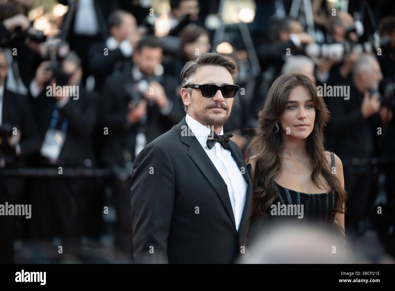 Cannes, France. 20th May, 2025. James Franco and Izabel Pakzad attend ...