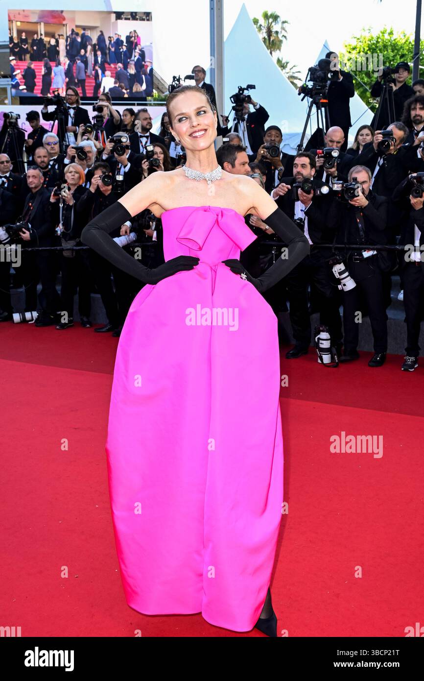 Eva Herzigova 78th Cannes Film Festival Red Carpet of the movie -Vie ...
