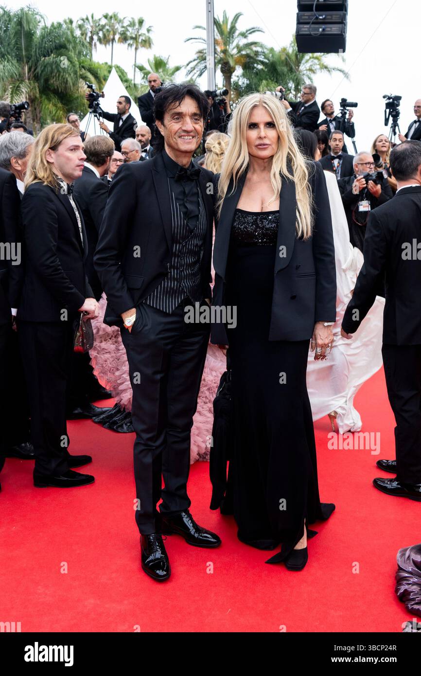 Italy. 19th May, 2025. Christophe Guillarme, Giulio Base, Tiziana Rocca ...