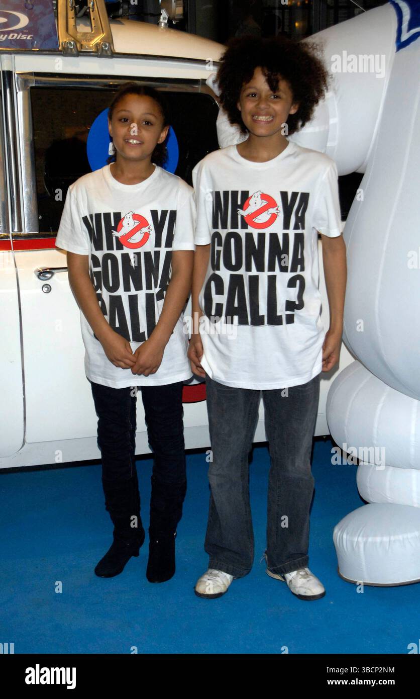 Calum Francis at the Blu-Ray VIP Screening of "Ghostbusters" held at ...