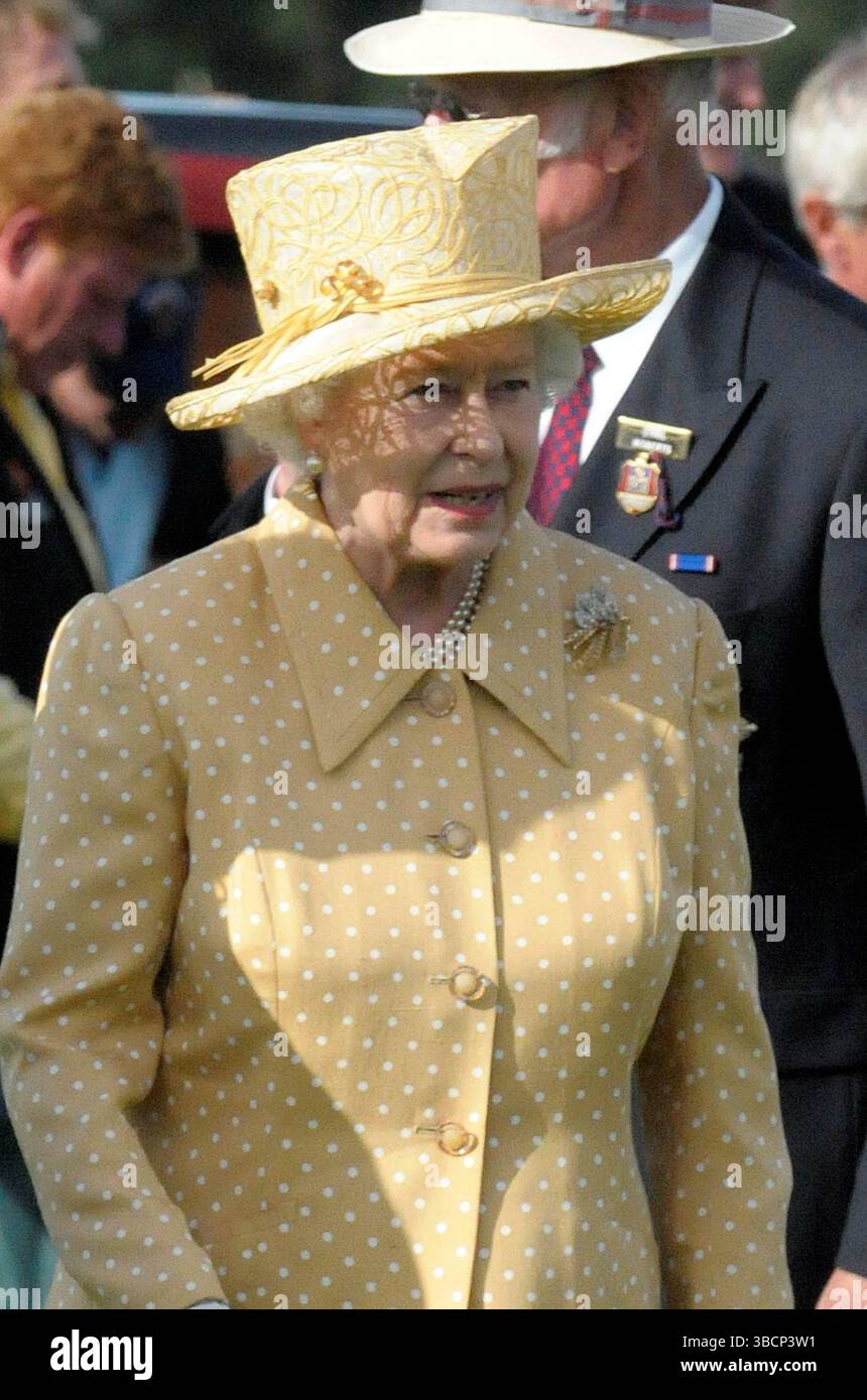 HRH Queen Elizabeth II at the Harcourt Developments Queen's Cup Final ...