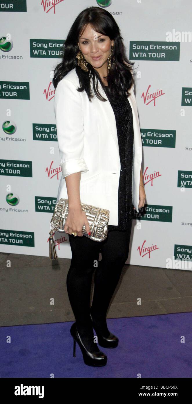 Martine McCutcheon at the Ralph Lauren Sony Ericsson WTA Tour Pre ...