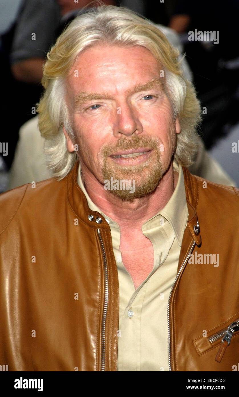 Richard Branson at the Ralph Lauren Sony Ericsson WTA Tour Pre ...