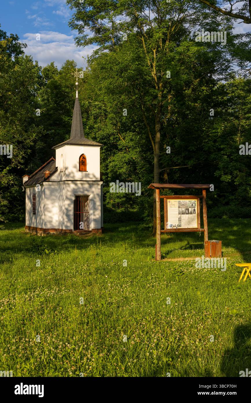 Chapel of St. Linhart, Osoblaha, Czech Republic Stock Photo - Alamy
