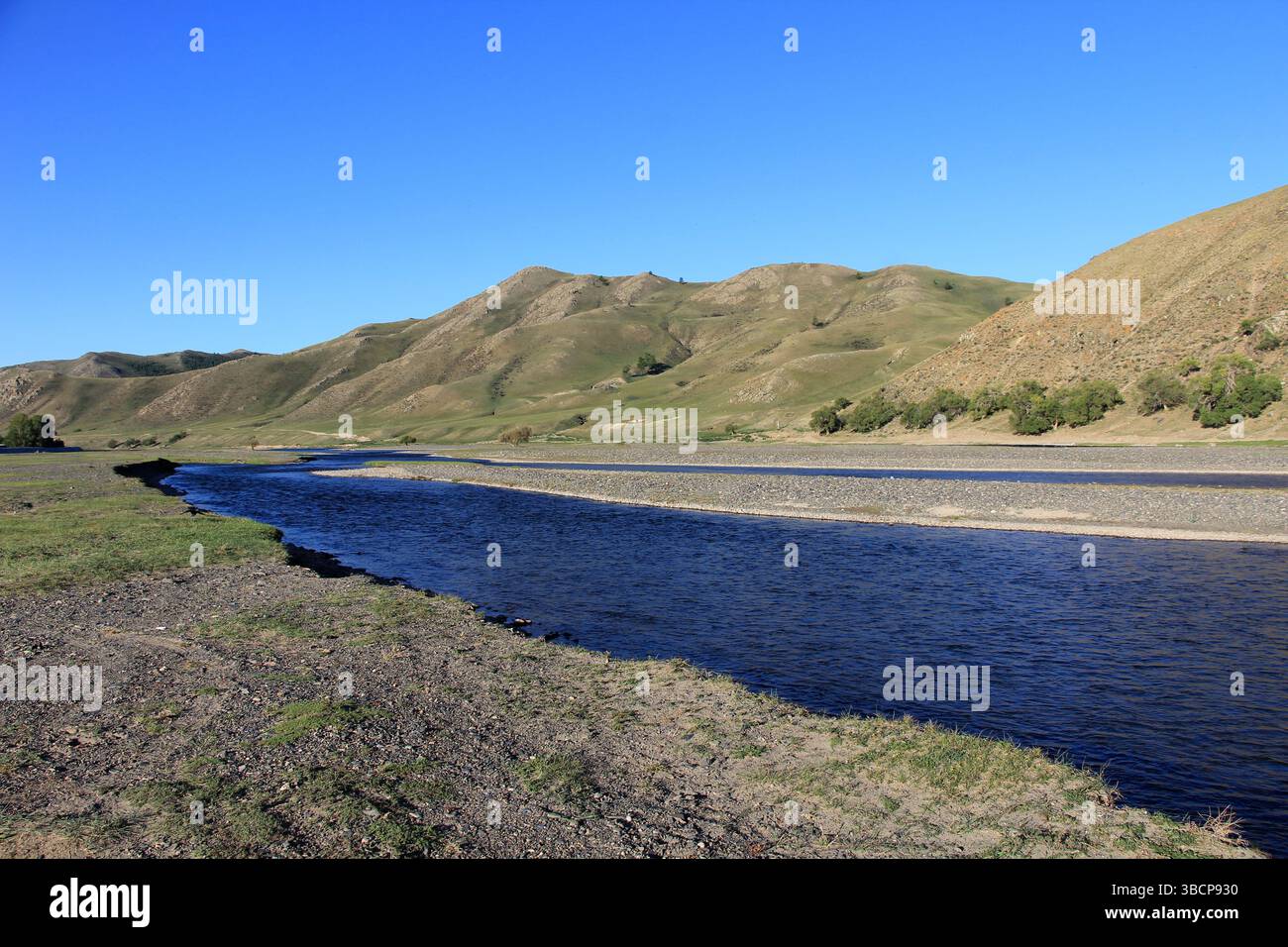 The Orkhon River is located in Mongolia. The source of the river is in ...
