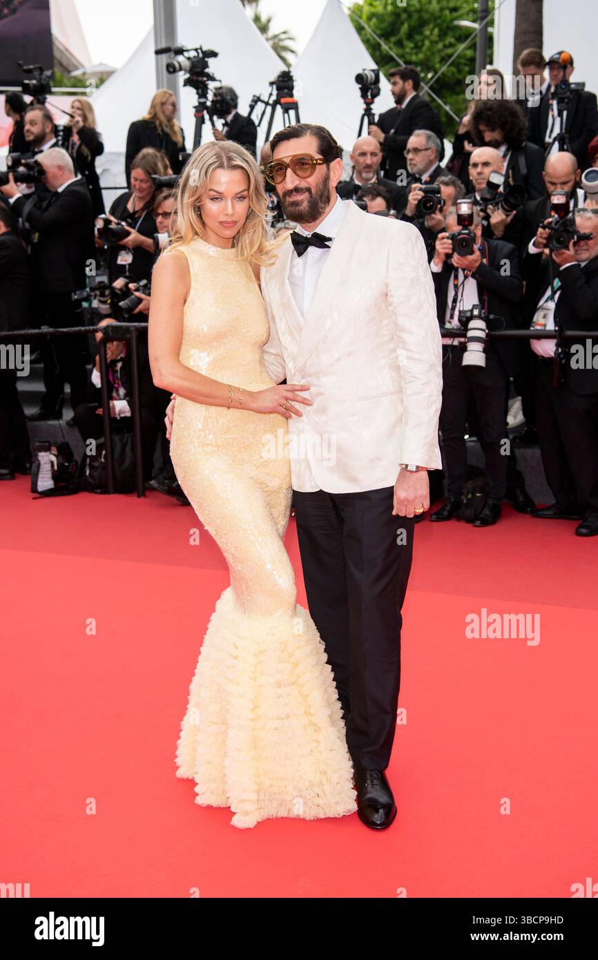 Italy. 19th May, 2025. Clara Hallencreutz, Fares Fares 78th Cannes Film ...
