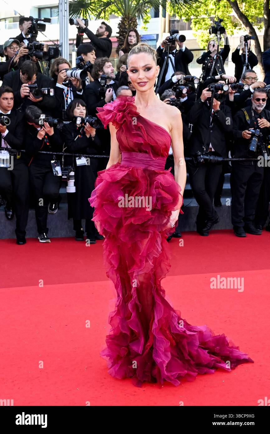 Georgina Chapman 78th Cannes Film Festival Red Carpet of the movie -Vie ...