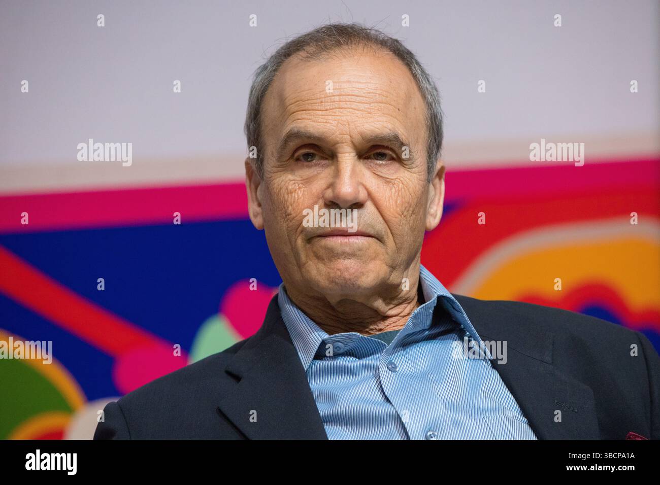 Turin, Italy. 17th May 2025. American author Scott Turow is guest of ...
