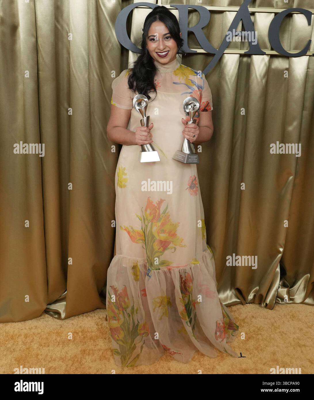 Los Angeles, USA. 20th May, 2025. Sarah Qari arrives at The Alliance ...