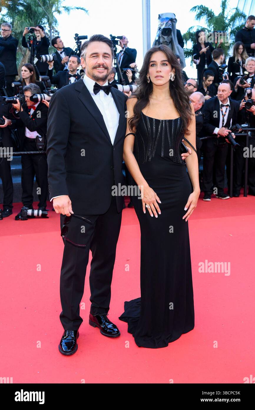 James Franco, Izabel Pakzad 78th Cannes Film Festival Red Carpet of the ...