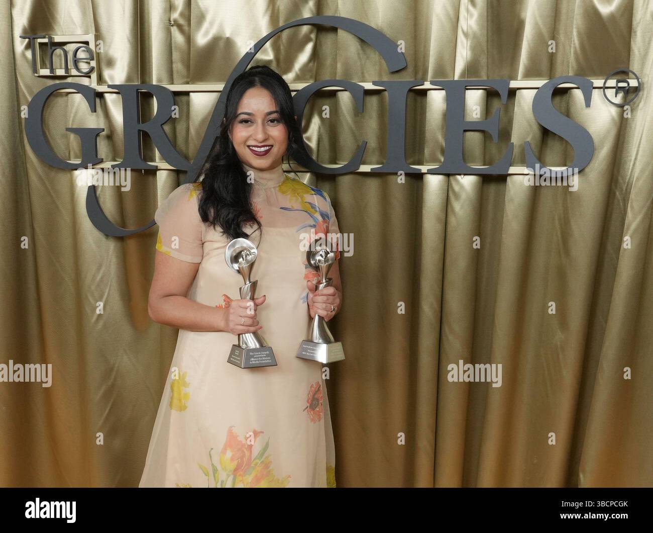 Los Angeles, USA. 20th May, 2025. Sarah Qari arrives at The Alliance ...