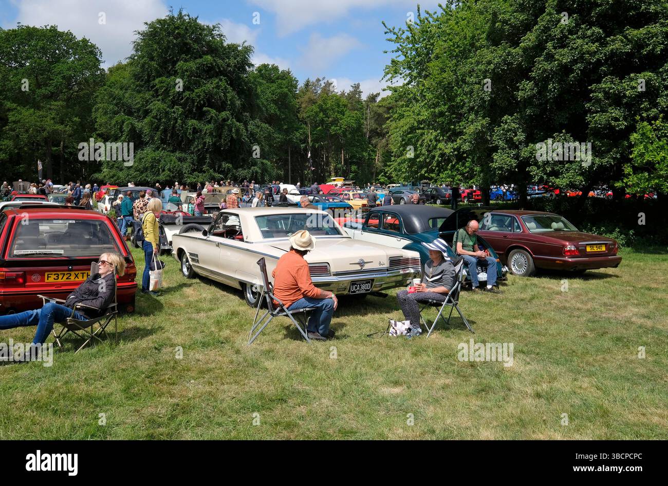 classic car show, stody lodge, north norfolk, england Stock Photo - Alamy