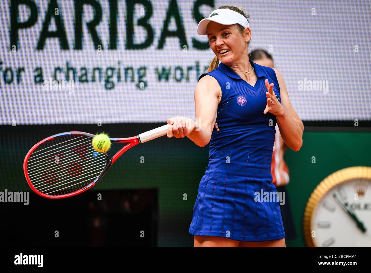 Fiona FERRO of France during the third qualifying day of the Roland ...
