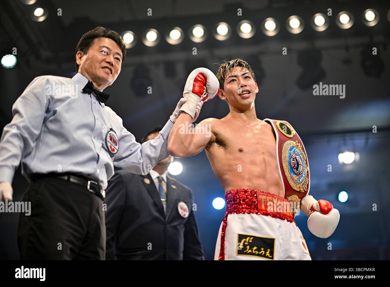 Champion Subaru Murata won the WBO Asia Pacific Super Bantamweight ...