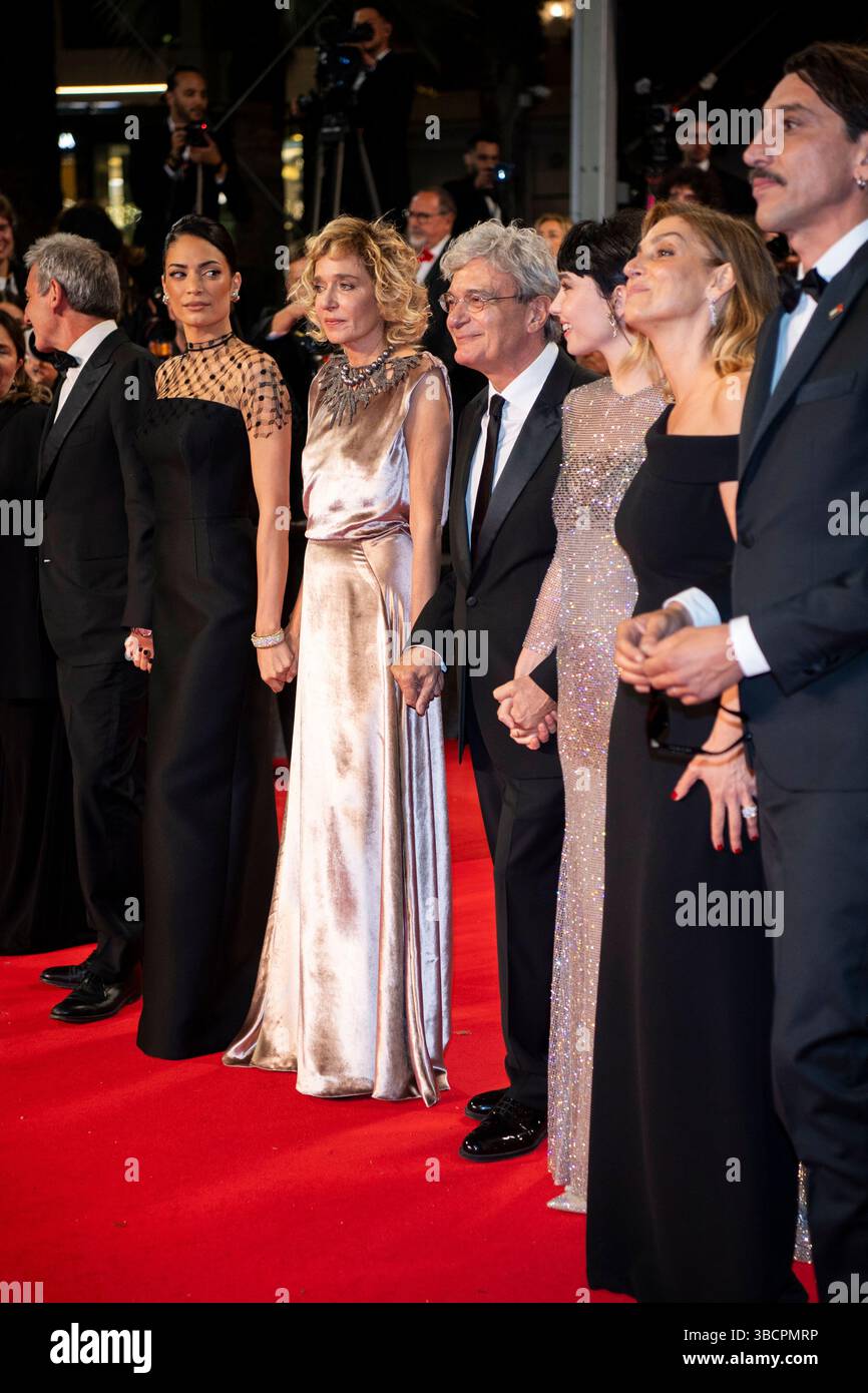 Italy. 20th May, 2025. Elodie Di Patrizi, Mario Martone, Ippolita Di ...