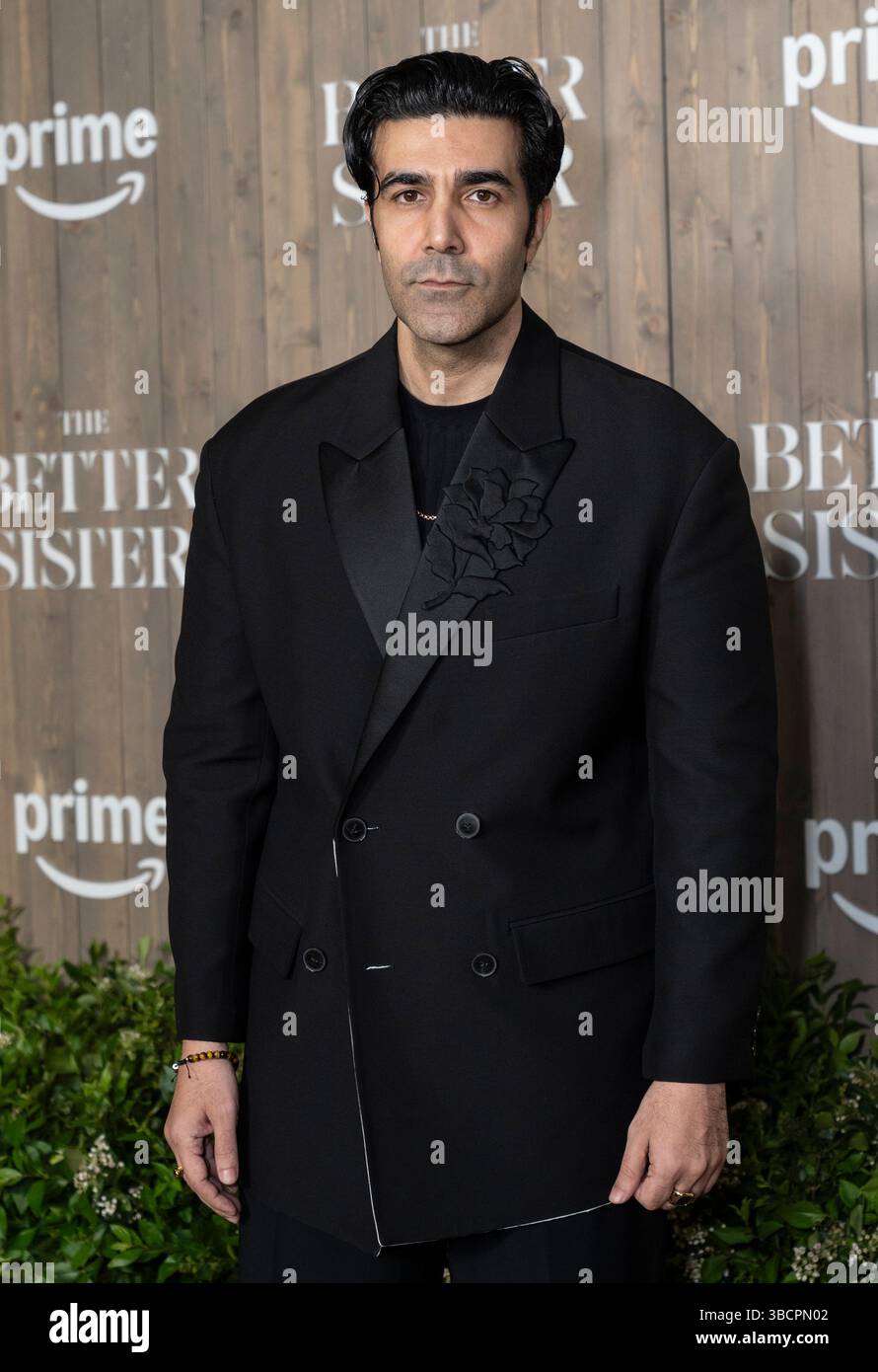 New York, USA. 21st May, 2025. Bobby Naderi wearing suit by Valentino attends Amazon Prime 'The ...