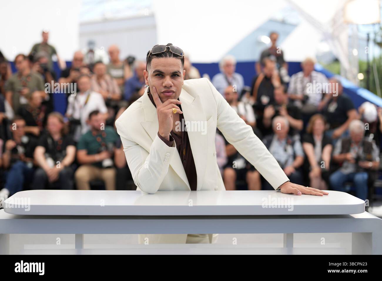 Ziad Zaza poses for photographers at the photo call for the film 'Aisha ...