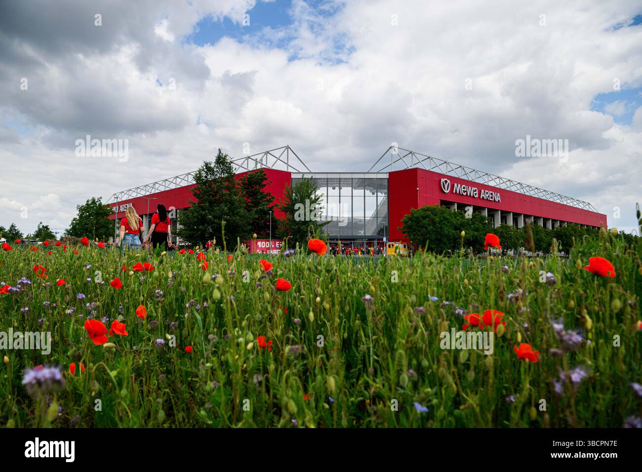 MAINZ, GERMANY - 17 MAY, 2025: General view of MEWA ARENA, the home ...