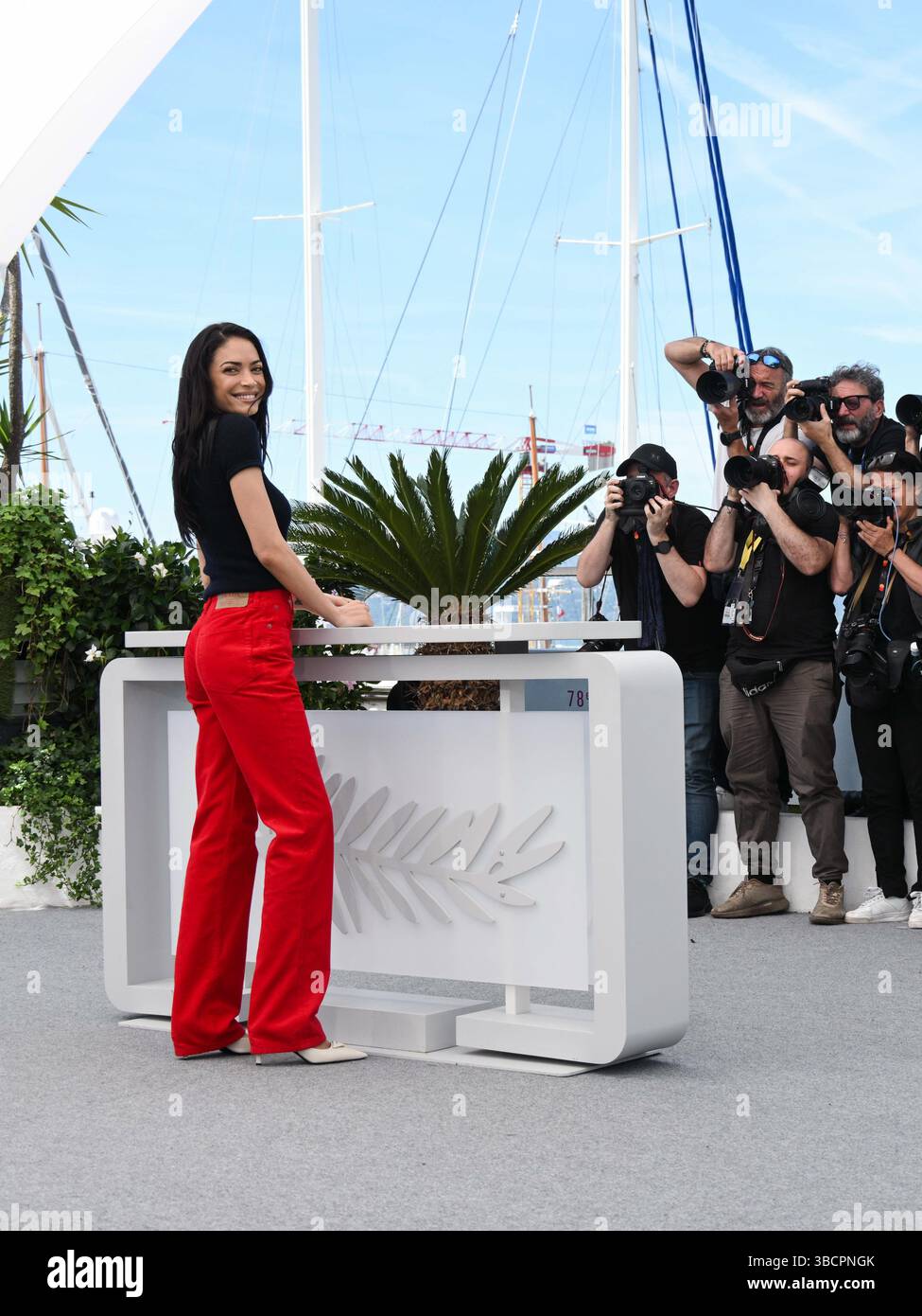 Cannes, Italy. 21st May, 2025. day 9 - Photocall of the film Fuori In ...