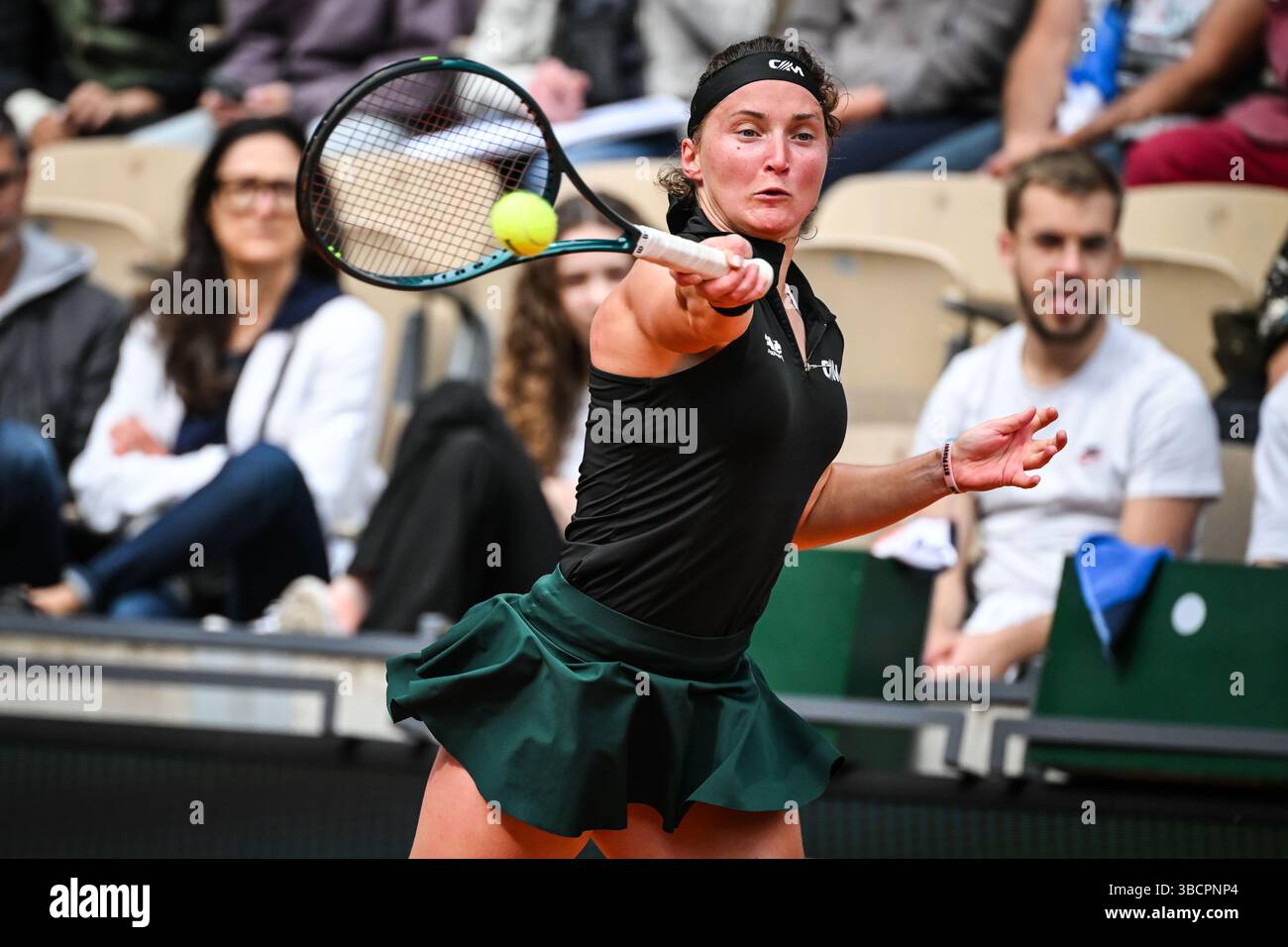 Carole MONNET of France during the third qualifying day of the Roland ...