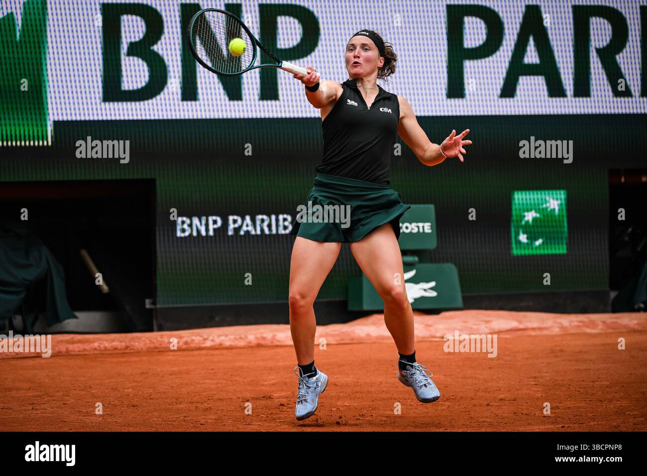 Carole MONNET of France during the third qualifying day of the Roland ...