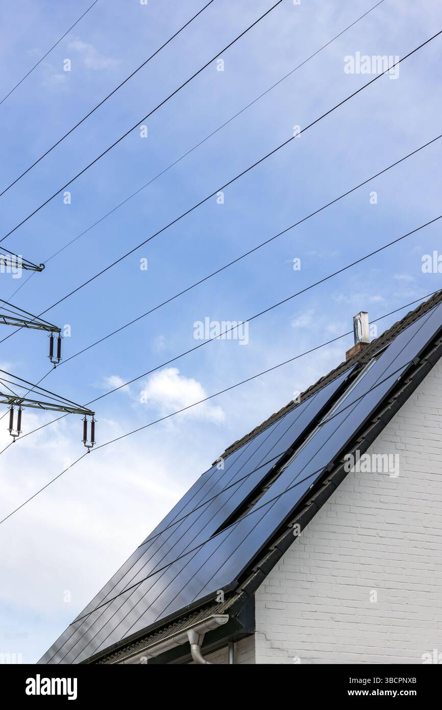 Solar energy high voltage hi-res stock photography and images - Alamy