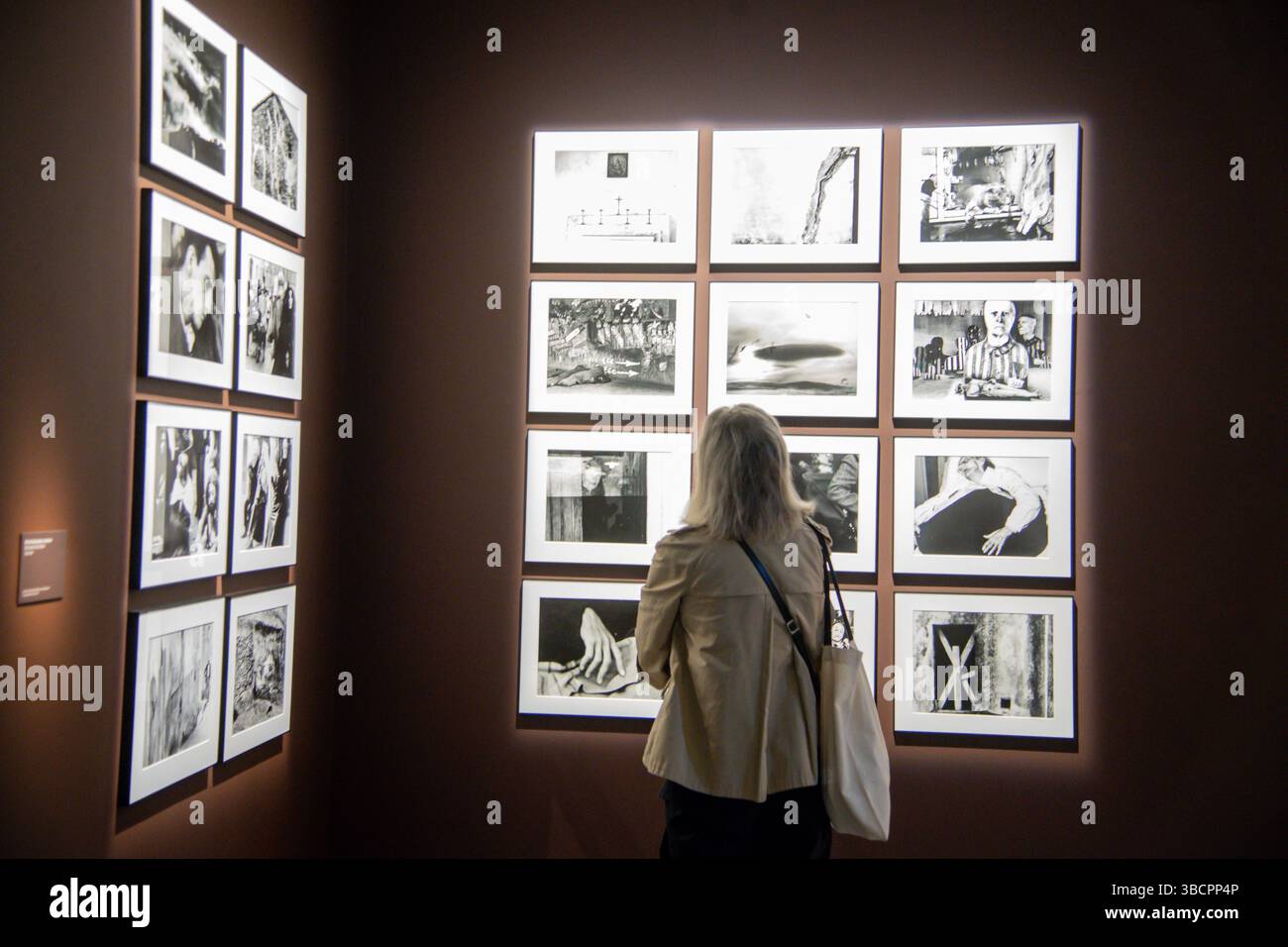 Milano, Italy. 21st May, 2025. Mostra Mario Giacomelli. Il fotografo e ...