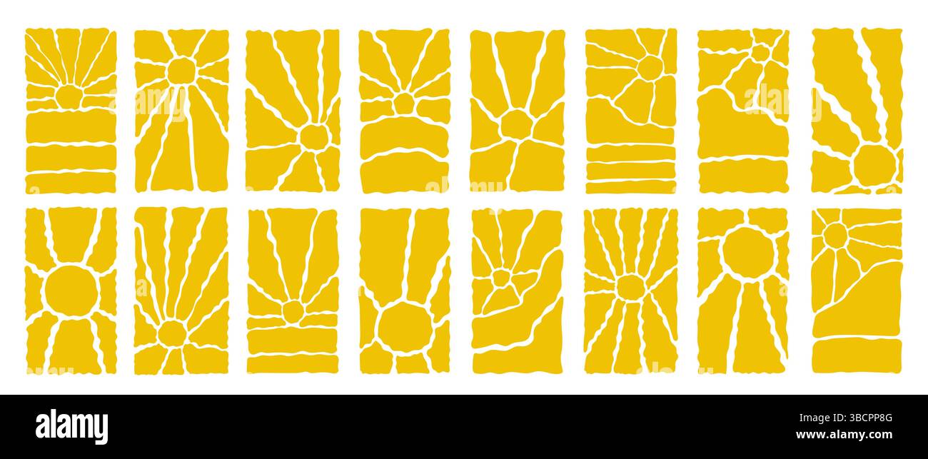 Bold retro wavy stripes hi-res stock photography and images - Alamy