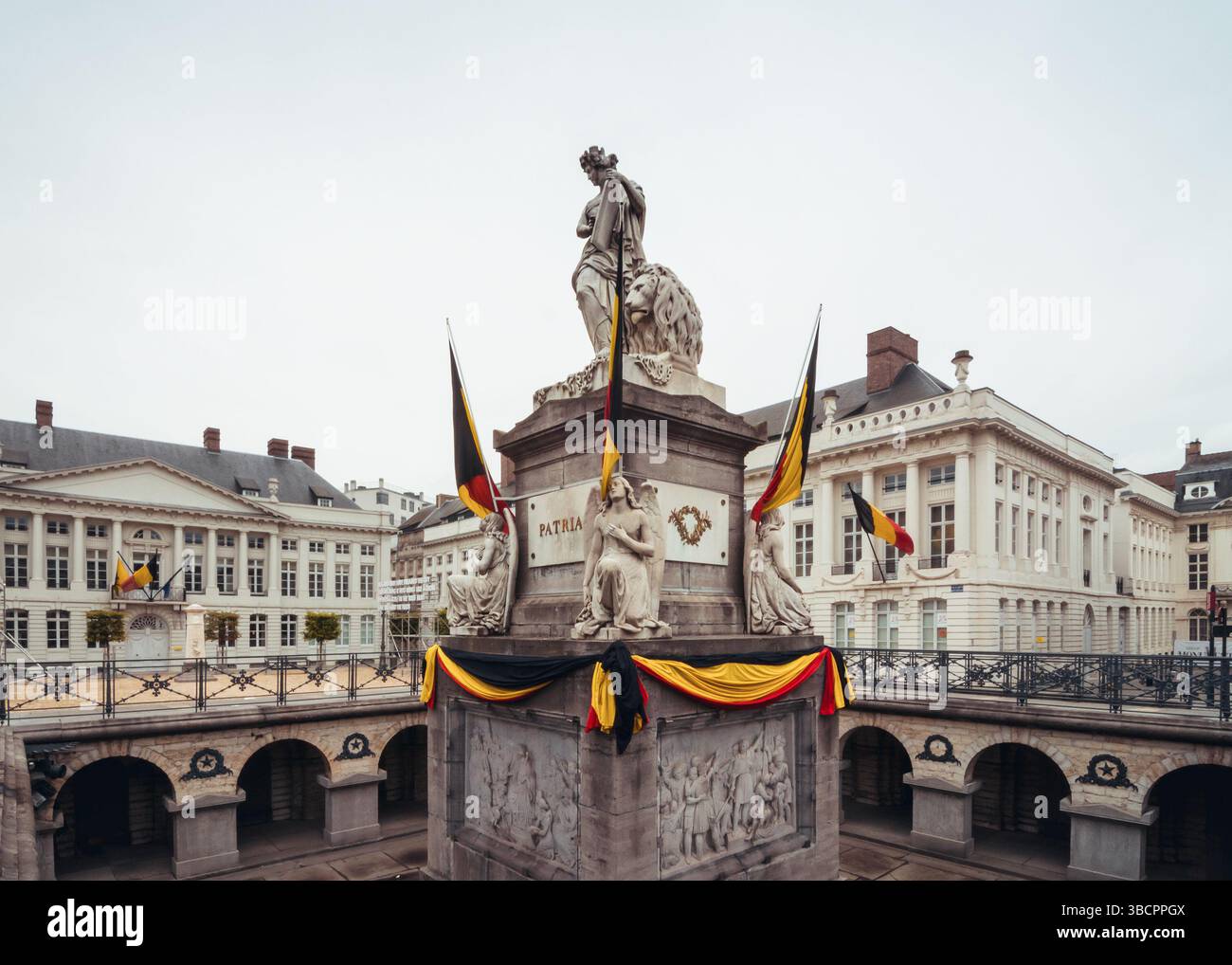 Monument to the martyrs of the 1830 revolution hi-res stock photography ...