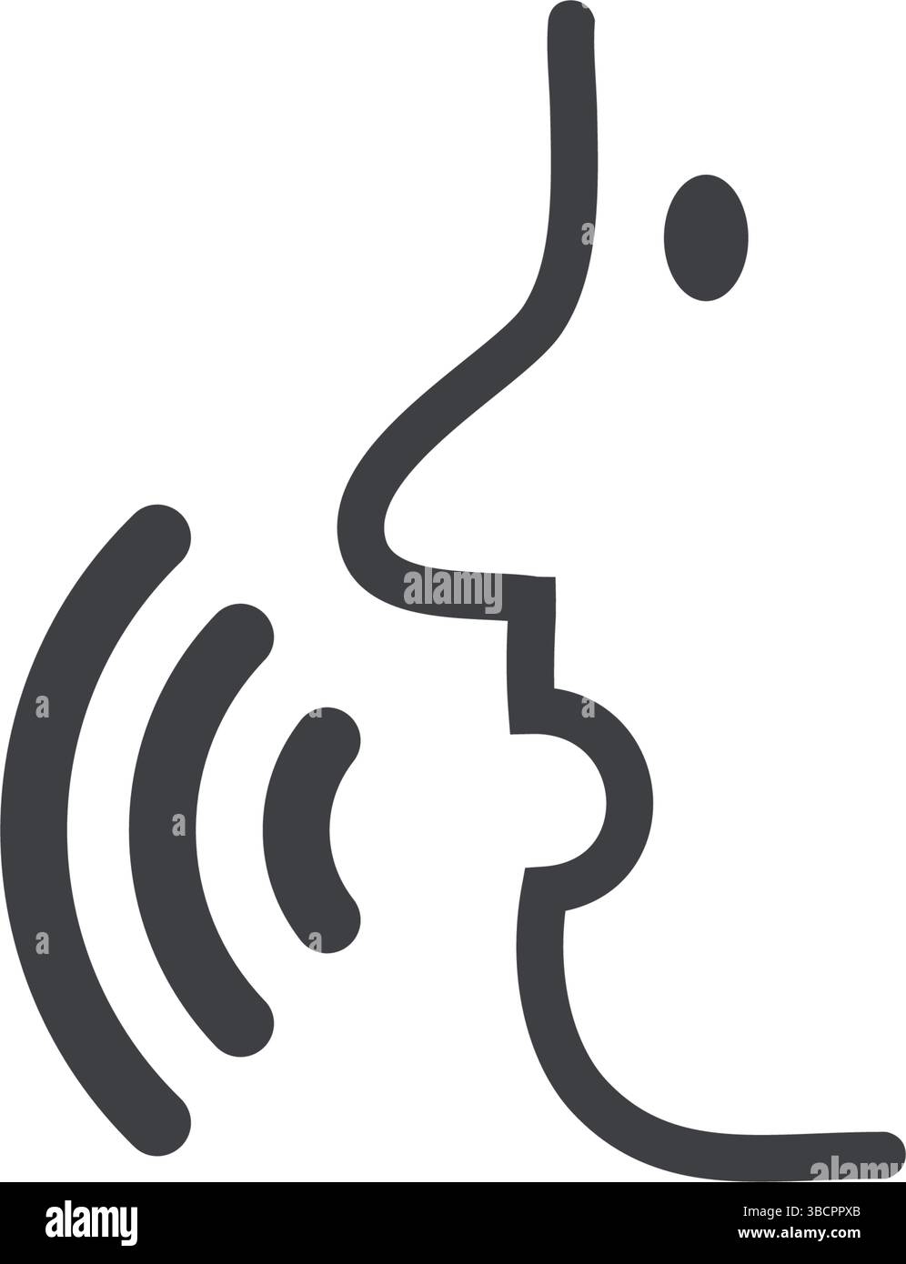 Voice control, person talking - icon Stock Vector Image & Art - Alamy