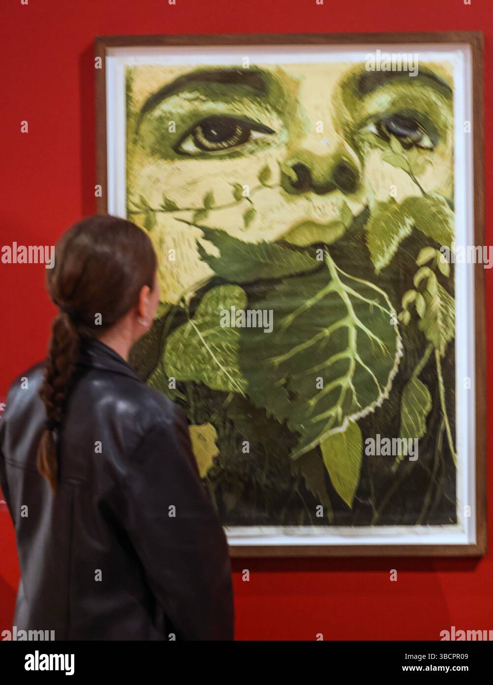 Eastbourne East Sussex 21 May 2025 Alexi Marshall,Soul Vessel, Ink on ...