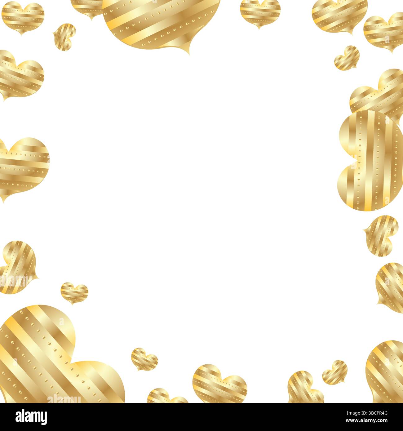 heart frame border square illustration Stock Vector Image & Art - Alamy