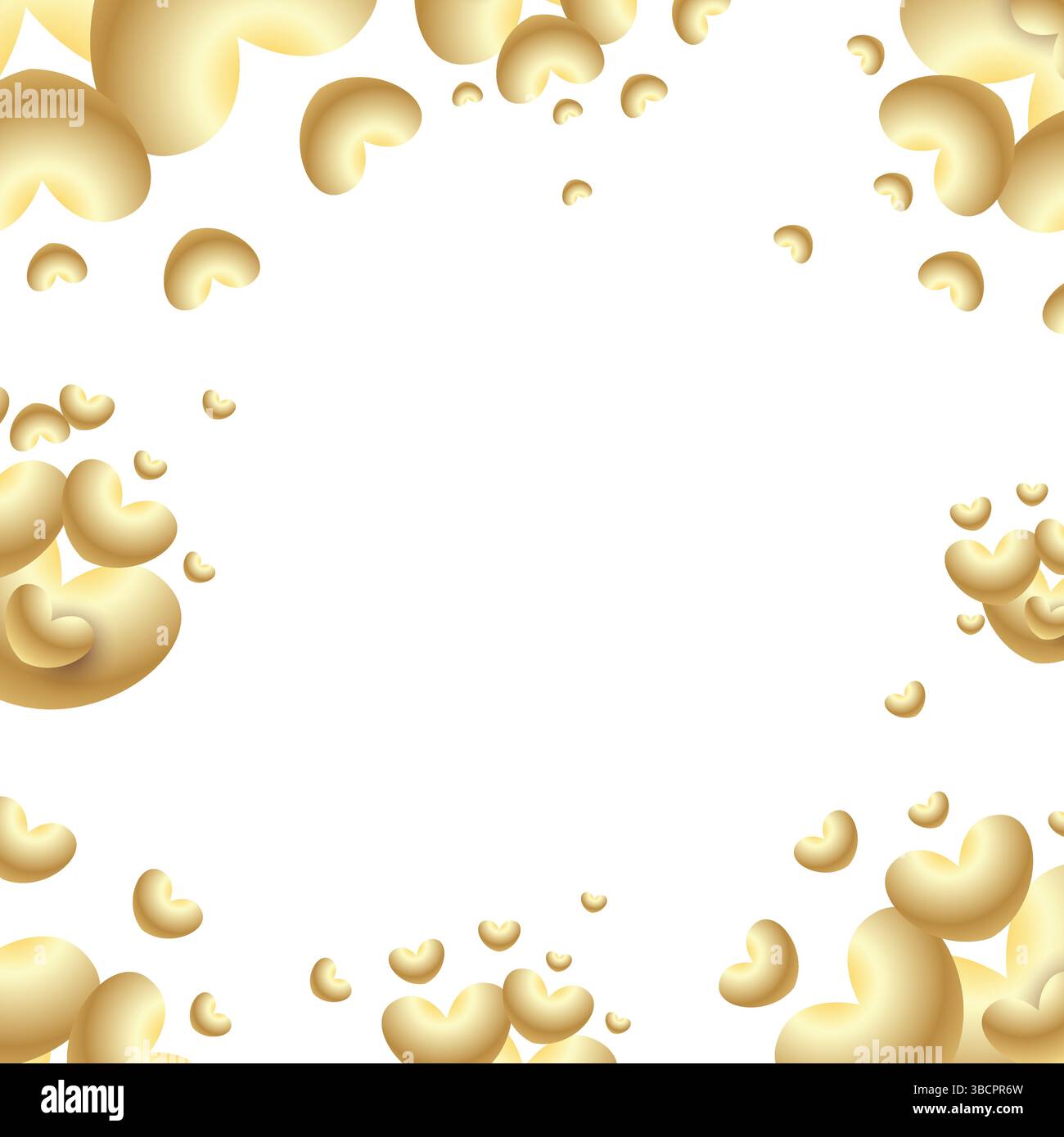 heart frame border square illustration Stock Vector Image & Art - Alamy