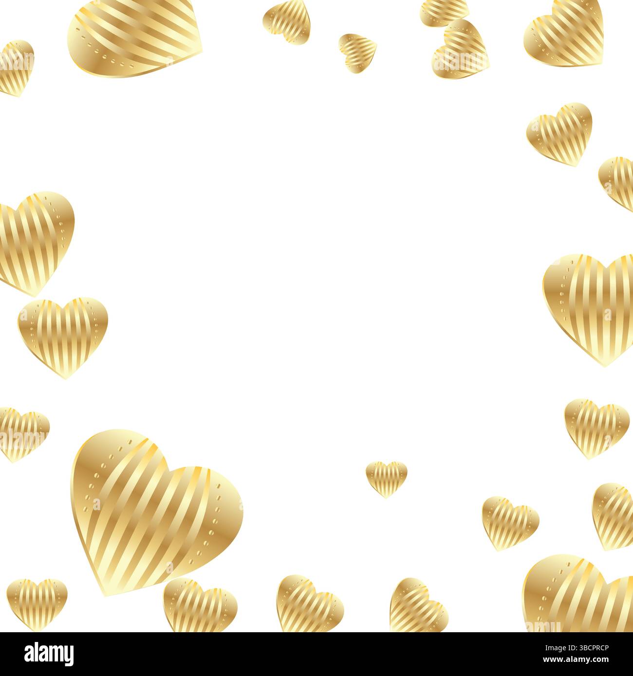 heart frame border square illustration Stock Vector Image & Art - Alamy